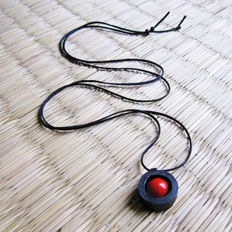 Manjadikuru Necklace • Kerala/India Organic Seed Jewelry