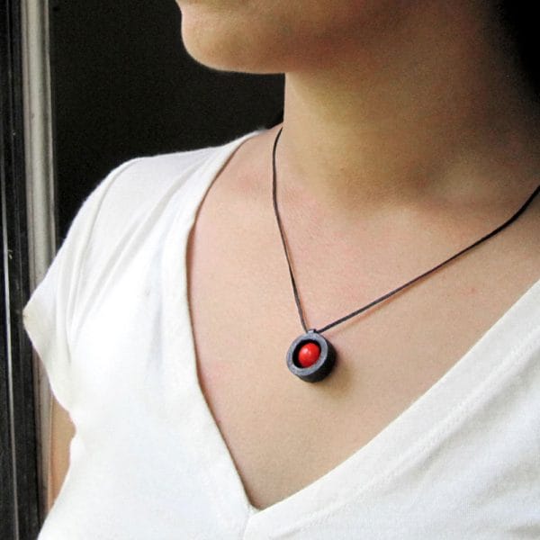 Manjadikuru Necklace • Kerala/India Organic Seed Jewelry