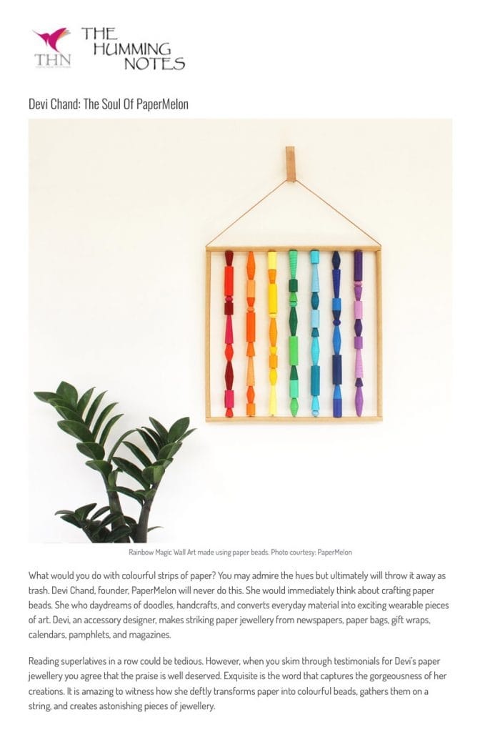 The Humming Notes • Papermelon