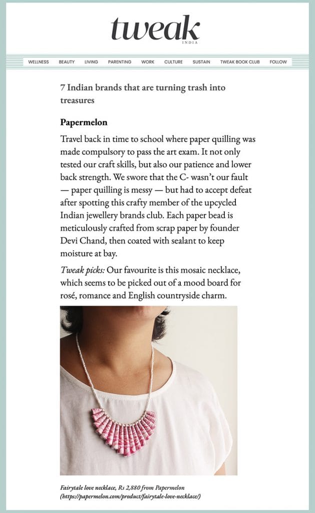 Tweak India • Papermelon