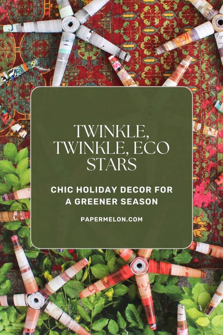 Twinkle, Twinkle Eco Stars: Modern Sustainable Holiday Decor
